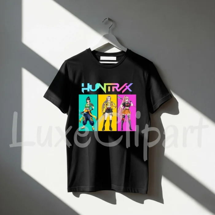 Kpop Girls Huntrix PNG, Saja Girls Anime Art, Hun-trix PNG, Girl Dinner ...